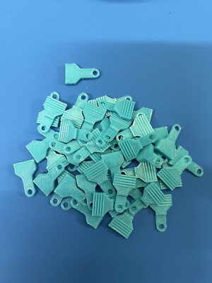 Locator pin tabs for Dillon Precision reloaders- 24 pack! Many colors ...