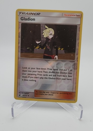 Gladion - Revervse Holo - Crimson Invasion - Pokemon TCG - 95/111 | eBay