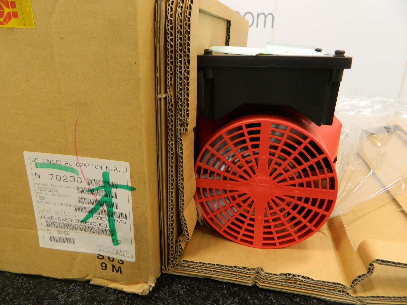 FANUC A06B-0853-B395#3000 / A06B0853B3953000 (REPAIR EVALUATION ONLY ...