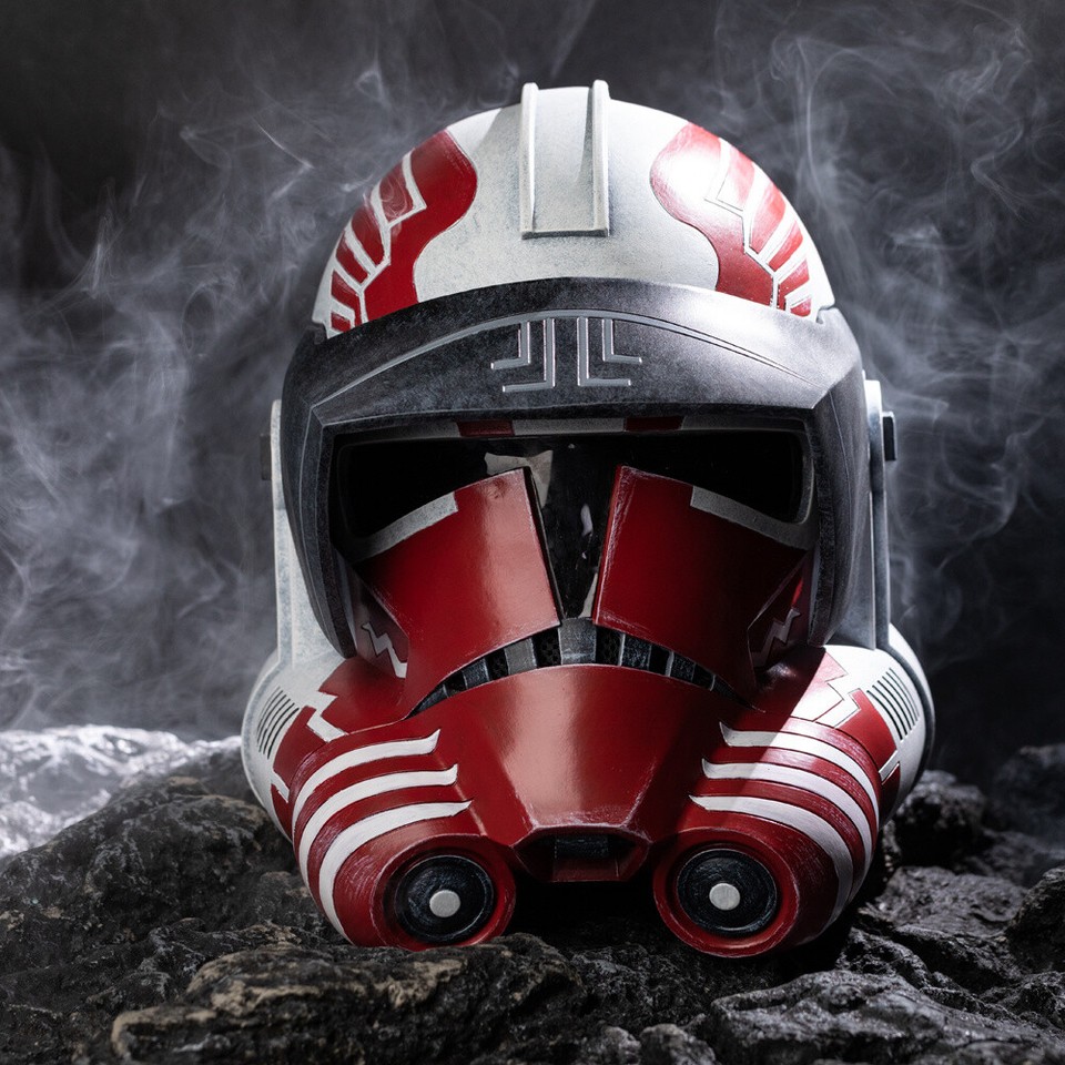 Xcoser 1:1 SW Clone Wars Commander Thorn Helmet Cosplay Props Replica ...