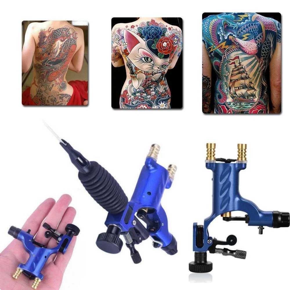 Mini Gatling Gun Tattoo