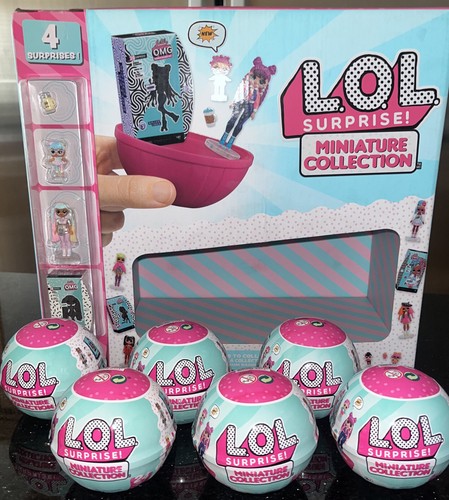 LOL Surprise Miniature Collection Series 1 Blind Ball Lot of 6 PLUS ...