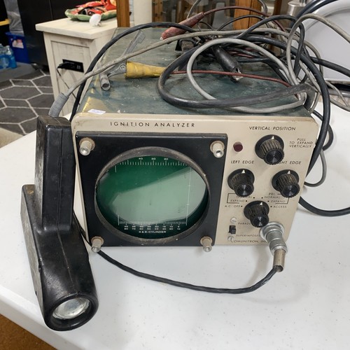 Vintage Solid State Ignition Analyzer Comunitron Inc Untested Parts ...
