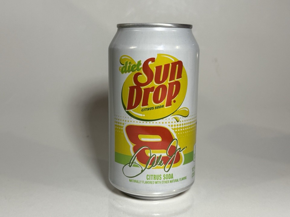 Lot Of 3 Dale Jr #8 Edition Sun Drop/Diet /Cherry Sun Drop 12oz Can ...