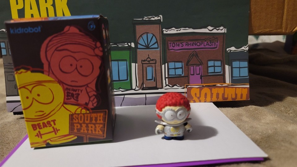 Kidrobot South Park Series 1 Professor Chaos W/ General Disarray Vinyl ...