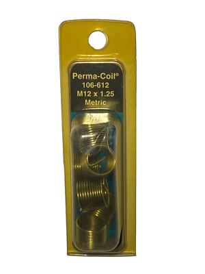 Perma-Coil 106-612 Thread Insert M12 x 1.25 Metric - 6Pcs - New | eBay