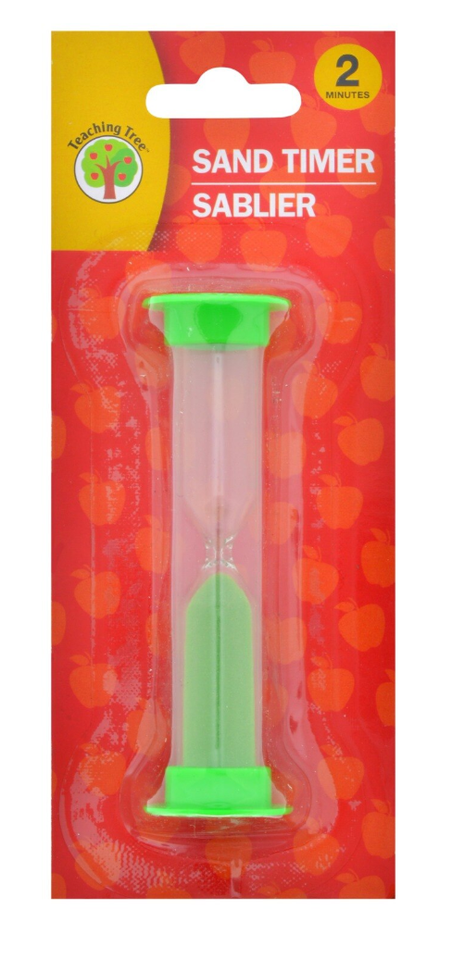 Teaching Tree Sand Timer 2 Minute Hourglass ~ Eggs, Time Out, Exercise ...