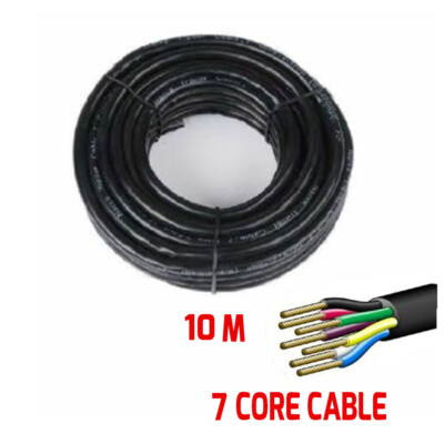 10M x 7 Core Wire Cable Trailer Cable Automotive Boat Caravan Truck ...