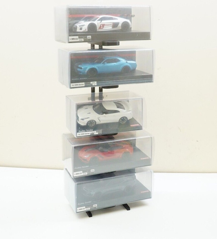 STACKZ 1/27 RC Car Shelf Pit Display Stand Rack for Kyosho MIni-Z Auto ...