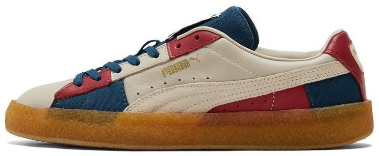 Size 8 - Puma Suede Crepe Patch - Peyote Blue Red for sale online | eBay