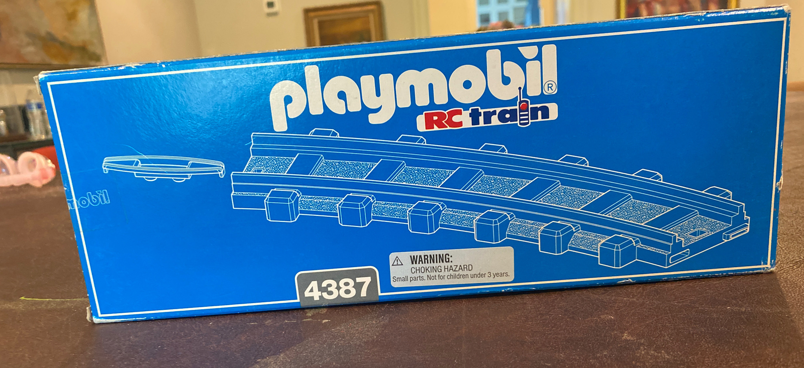 Playmobil RC train track 4387 set of 2 curved pieces Germany NIB SEALED ...