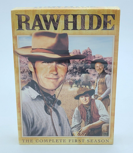 Rawhide - Complete First Season (DVD, 2006, 7-Disc Set) ** New Sealed ...