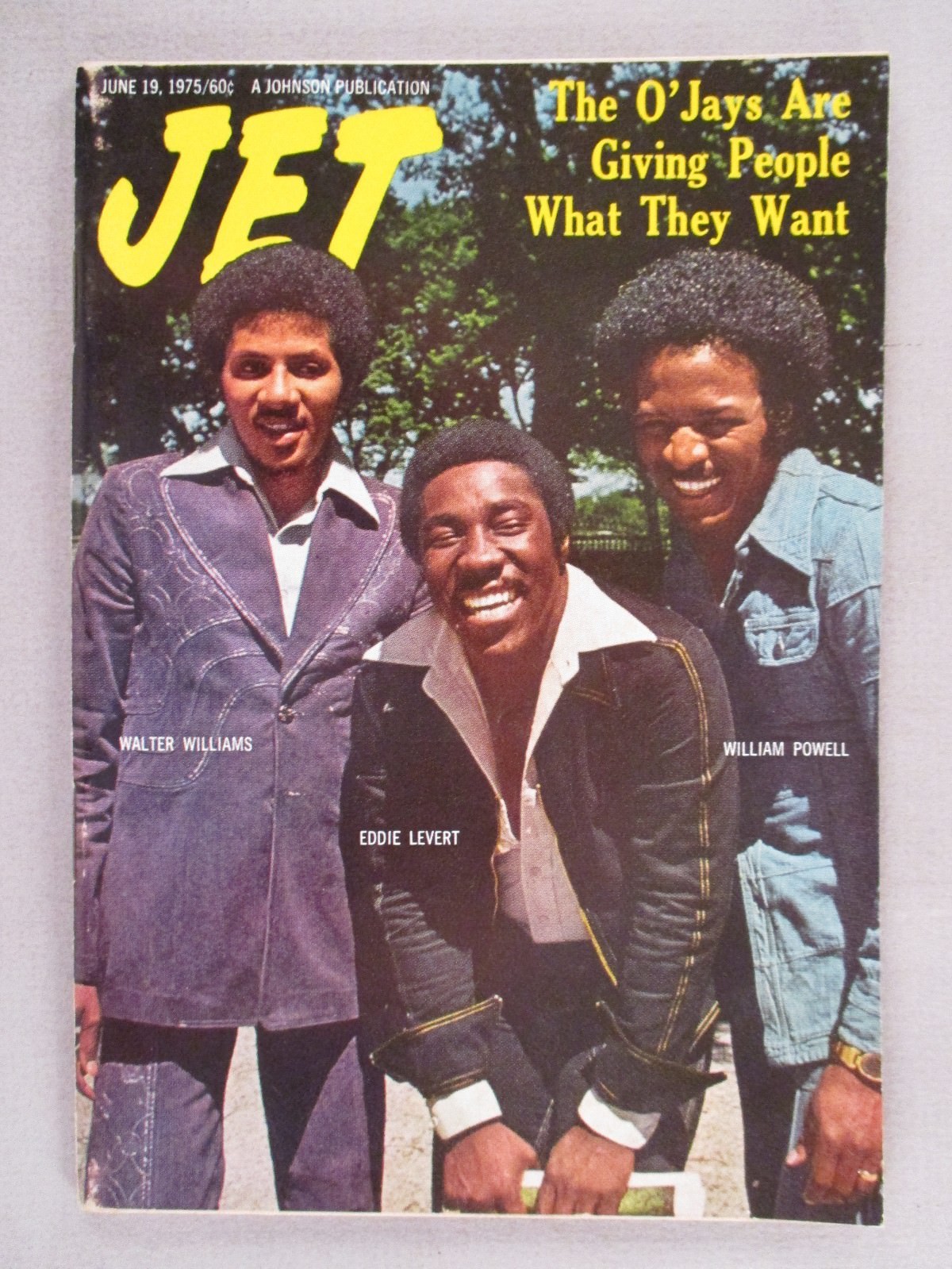 Jet Magazine - June 19, 1975 ~~ The O'Jays, Eddie Levert, Walter ...
