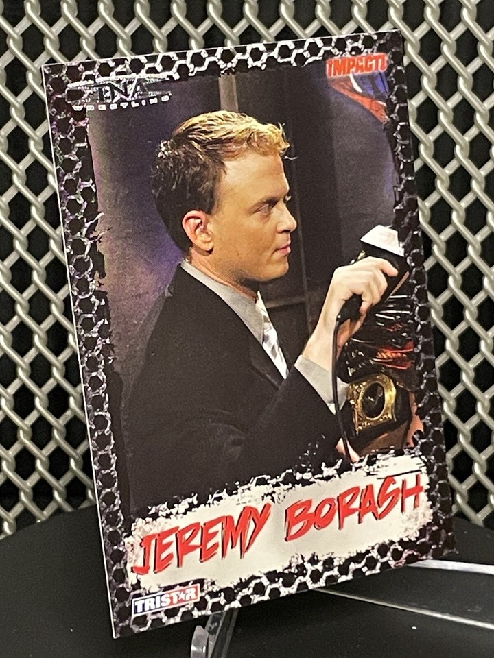 2008 TNA Tri-star Jeremy Borash Wrestling Card #66 Announcer WWE ...