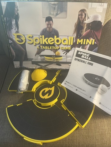 NIB Tabletop Spikeball MINI Game Ball Base & Pump Indoor Outdoor Sport ...