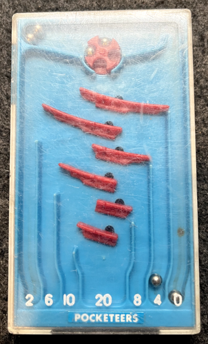 VINTAGE 1975 TOMY PALITOY POCKETEERS ROCK 'N' ROLL HANDHELD GAME ...