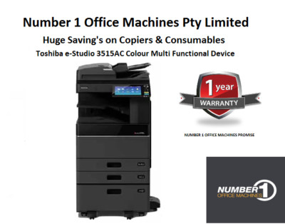 Toshiba e-Studio 3515AC Copy,Print,Email, Duplex, SR-A3, Single Pass ...