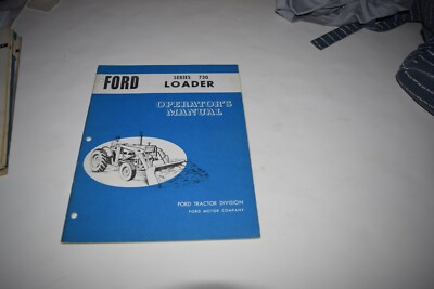 Ford Series 730 Loader Operator's Manual | eBay