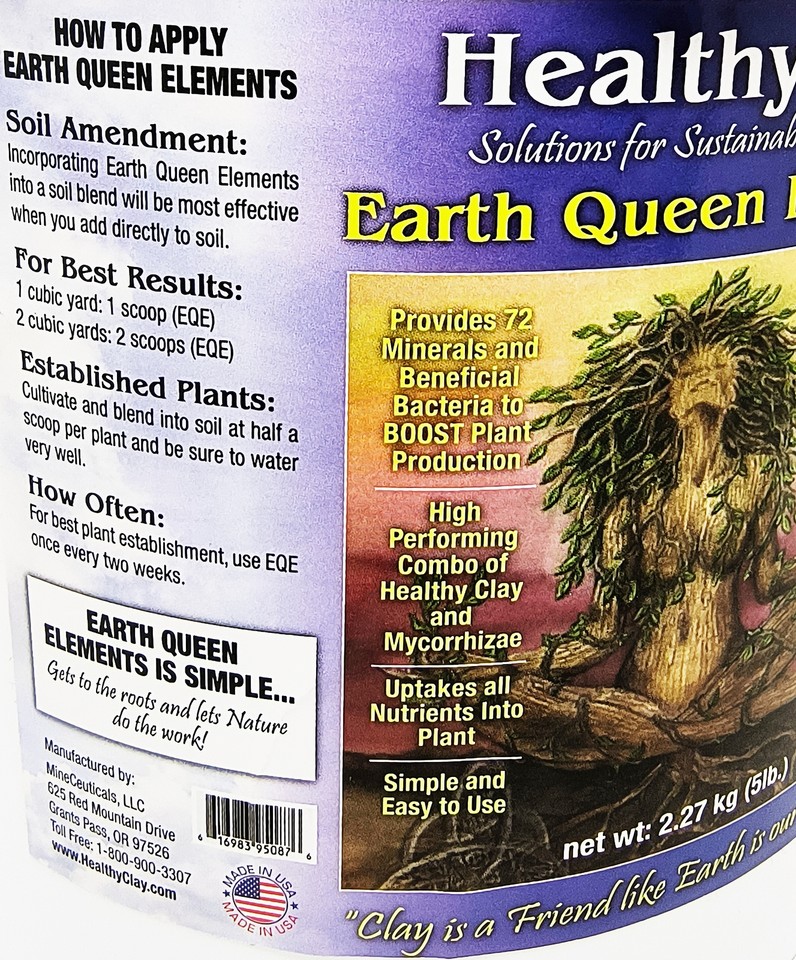 MineCeuticals Earth Queen Elements For Healthy Soil [Natural - 2.27 kg ...