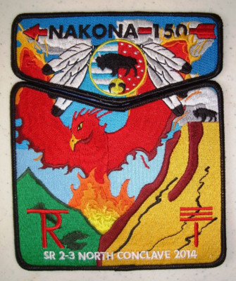 PRETTY OA NAKONA 150 SOUTH PLAINS 2-PATCH SR 2-3 CONCLAVE 2014 FLAP 80 MADE! | eBay