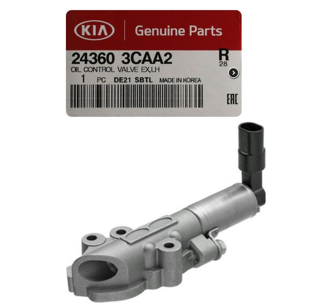 243603CAA2 Genuine Hyundai / KIA Oil Control Valve EX for sale online ...