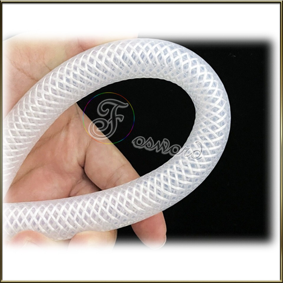 Reinforced Silicone Braided Tubing Braid Tube Hose Food Grade High ...