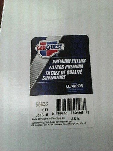 CARQUEST Premium Air Filter 96636 V | eBay