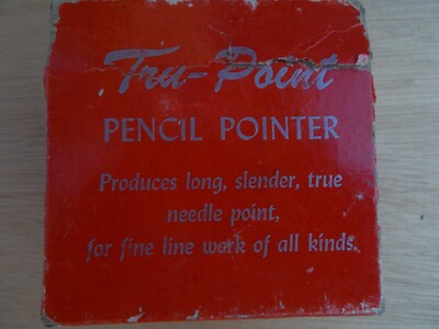 Vintage Tru-Point Draftmen's Lead Pencil Pointer w/ Original Box | eBay