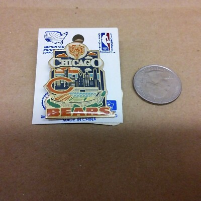 Vintage 1990 Chicago Bears Collector's Pin NEW ...