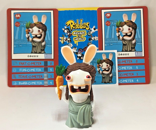 GREECE - RABBIDS Invade the World 2.5" Minifigure 2009 UBISOFT ...