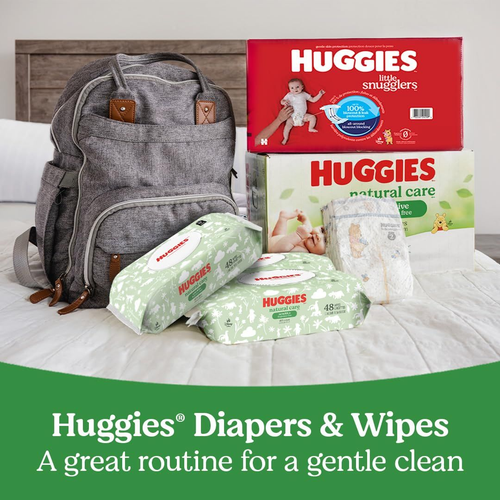 Huggies Natural Care Sensitive Baby Wipes, 208 Count (Pack of 3 ...