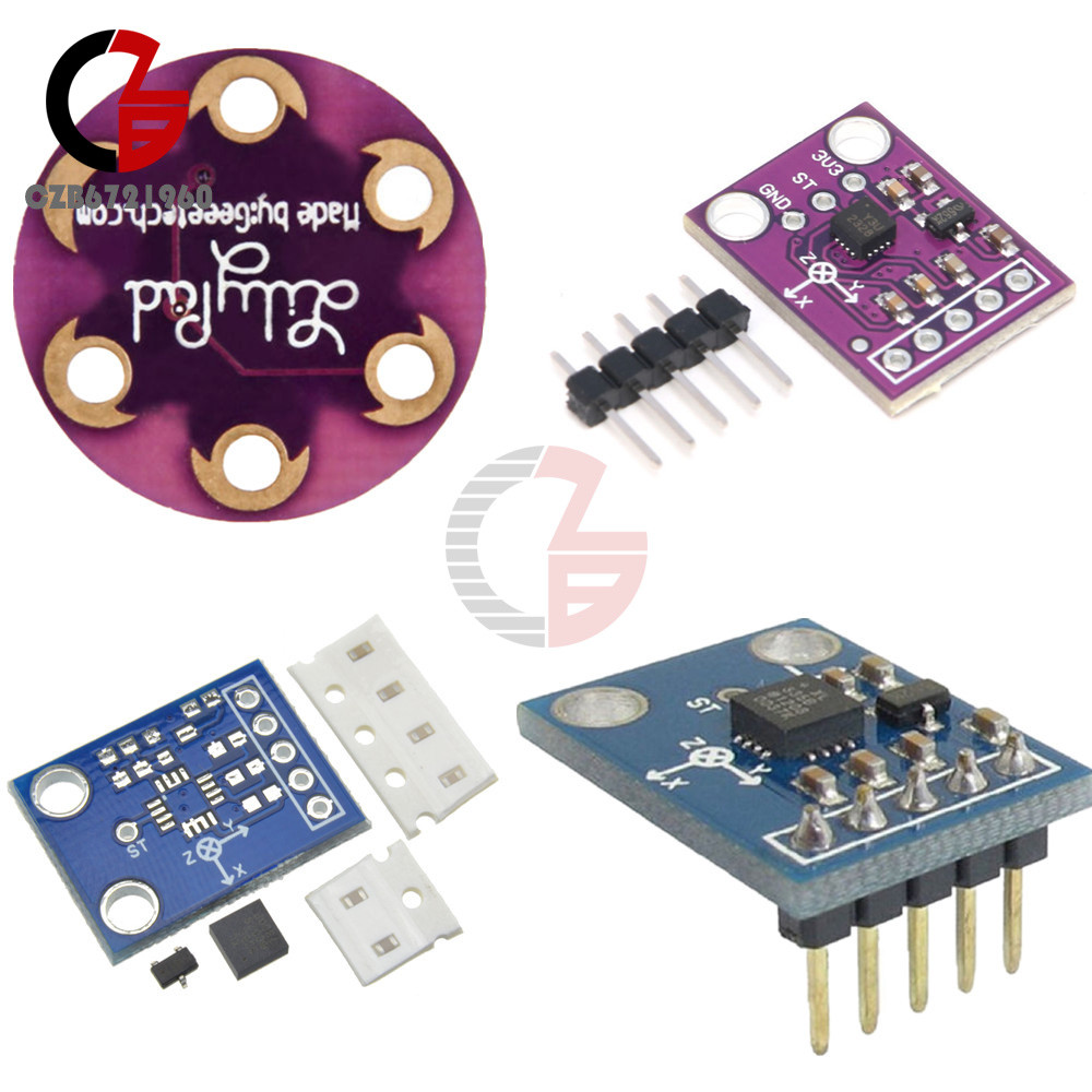 ADXL335 ADXL337 3-Axis Analog Output Accelerometer Transducer LilyPad ...