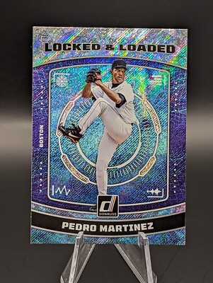 2023 Donruss Pedro Martinez Locked And Loaded Rapture- Red Sox | eBay