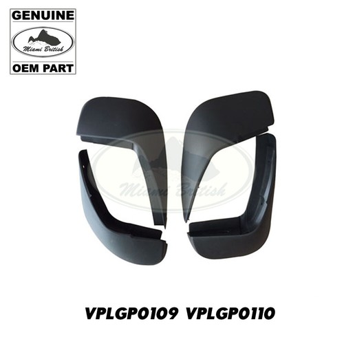 LAND ROVER MUDFLAPS COMPLETE SET MUD FLAPS RANGE 13 VPLGP0109 VPLGP0110 ...