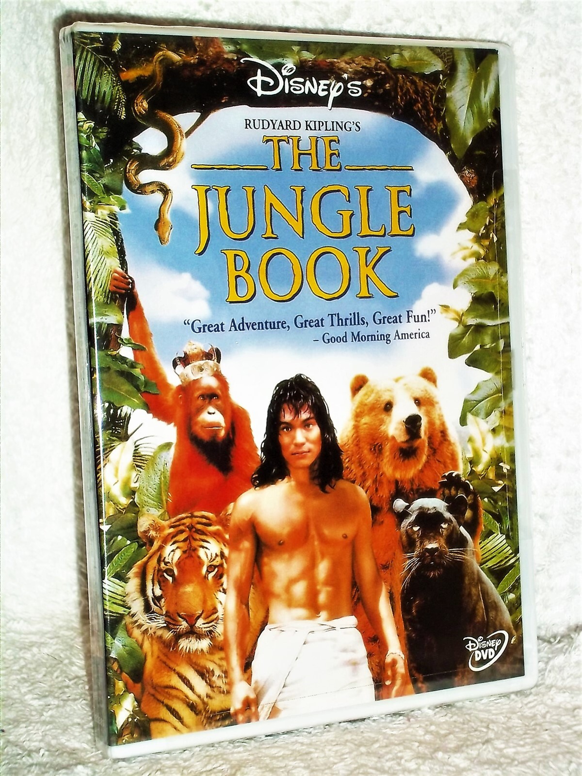 The Jungle Book (DVD, 1990) Jason Scott Lee Cary Elwes Lena Headey ...