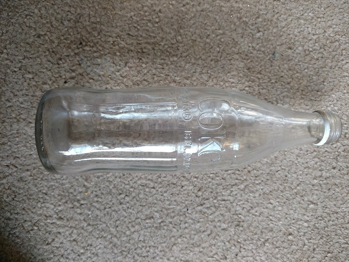 Clear Plastic Soda Bottle