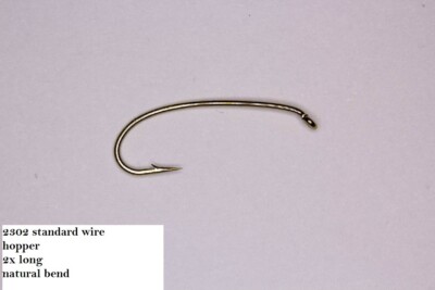 bulk fly tying hooks) 2302 hopper, standard wire #18-6 | eBay