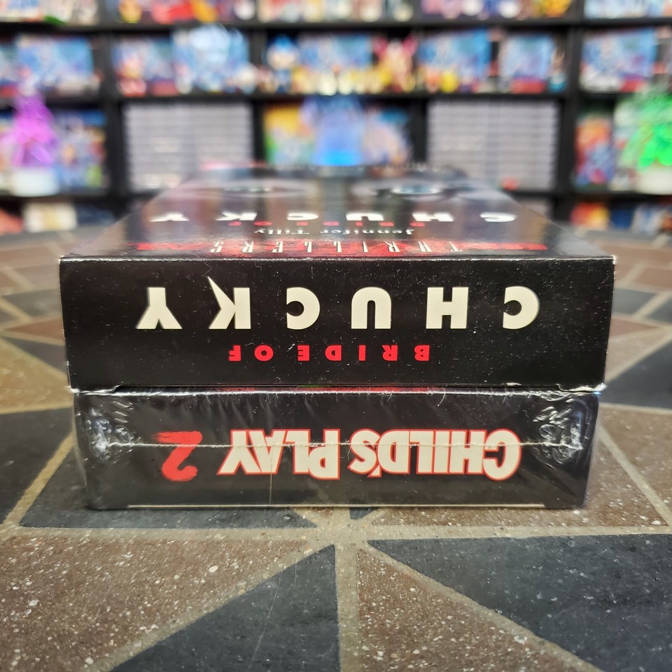 Child's Play 2 & Bride of Chucky VHS Lot - Horror - No Mold, Tested ...