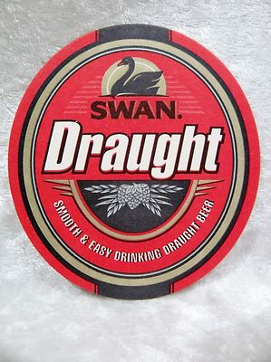 Swan Brewery - Swan Draught Beer Coaster | eBay
