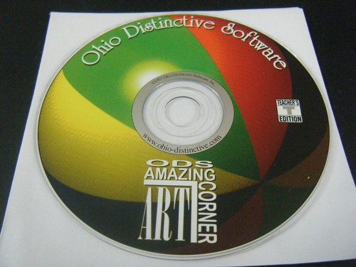 Ohio Distinctive Software ODS Amazing Art Corner - Teachers Ed. (PC) - Disc Only | eBay