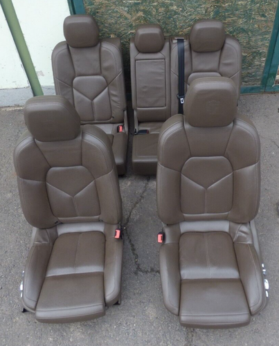 Porsche Cayenne 958 92A Sitze Ledersitze Komplette Lederausstattung ...