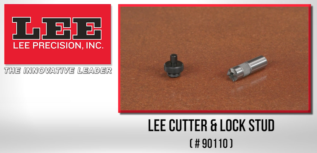 NEW LEE Cutter and Lock Stud Case Trimmer - Cartridge Mouth Chamfer ...