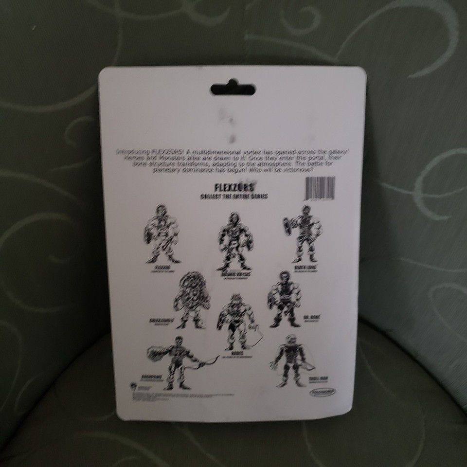 Flexzors Skull Man Warrior Protector Zoloworld | eBay