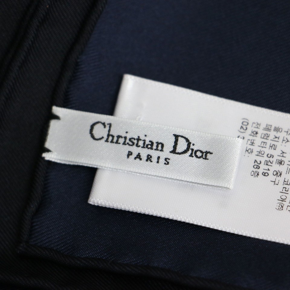 Christian Dior Silk Twill Constellation and Floral Print D ...