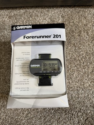 Garmin Forerunner 201 GPS Open Box Retro 2003 Fitness Running Watch ...