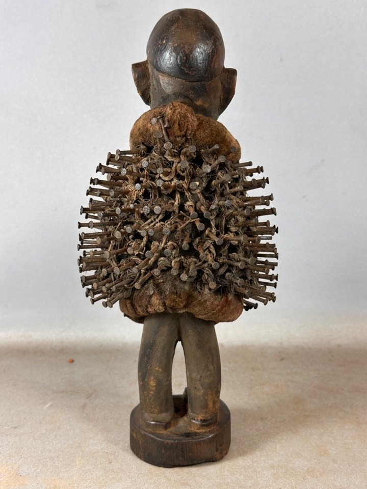 250936 - African Fetisch Bakongo Nkisi Nkondi statue - Congo. | eBay