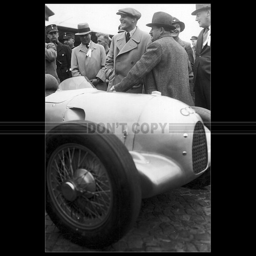 Photo A.025344 FERDINAND PORSCHE AUTO UNION TYPE B AVUS GP GRAND PRIX ...