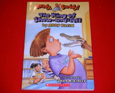The King of Show and Tell Ready Freddy Vol 2. Abby Klein Paperback Book ...