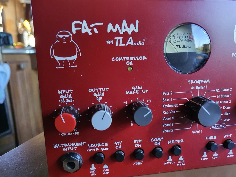 TL Audio FAT MAN Fat 2 Valve Front end & Compressor Limiter | eBay UK