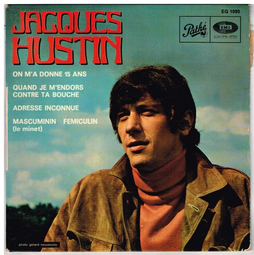 Jacques HUSTIN on m'a donné 15 ans 7' EP 45 tours | eBay